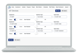 Equipment Service Tracking Software for Maintenance Conditions