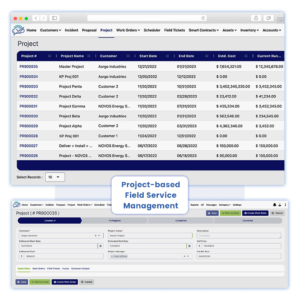 Project Based Field Service Management Software