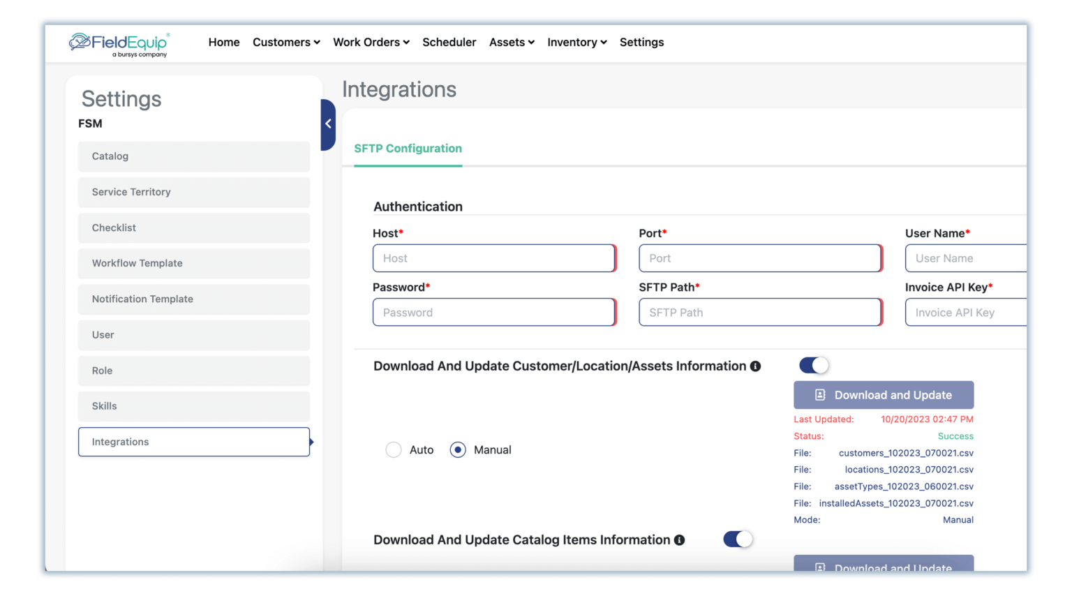 FieldEquip's Seamless Integration with Infor Syteline