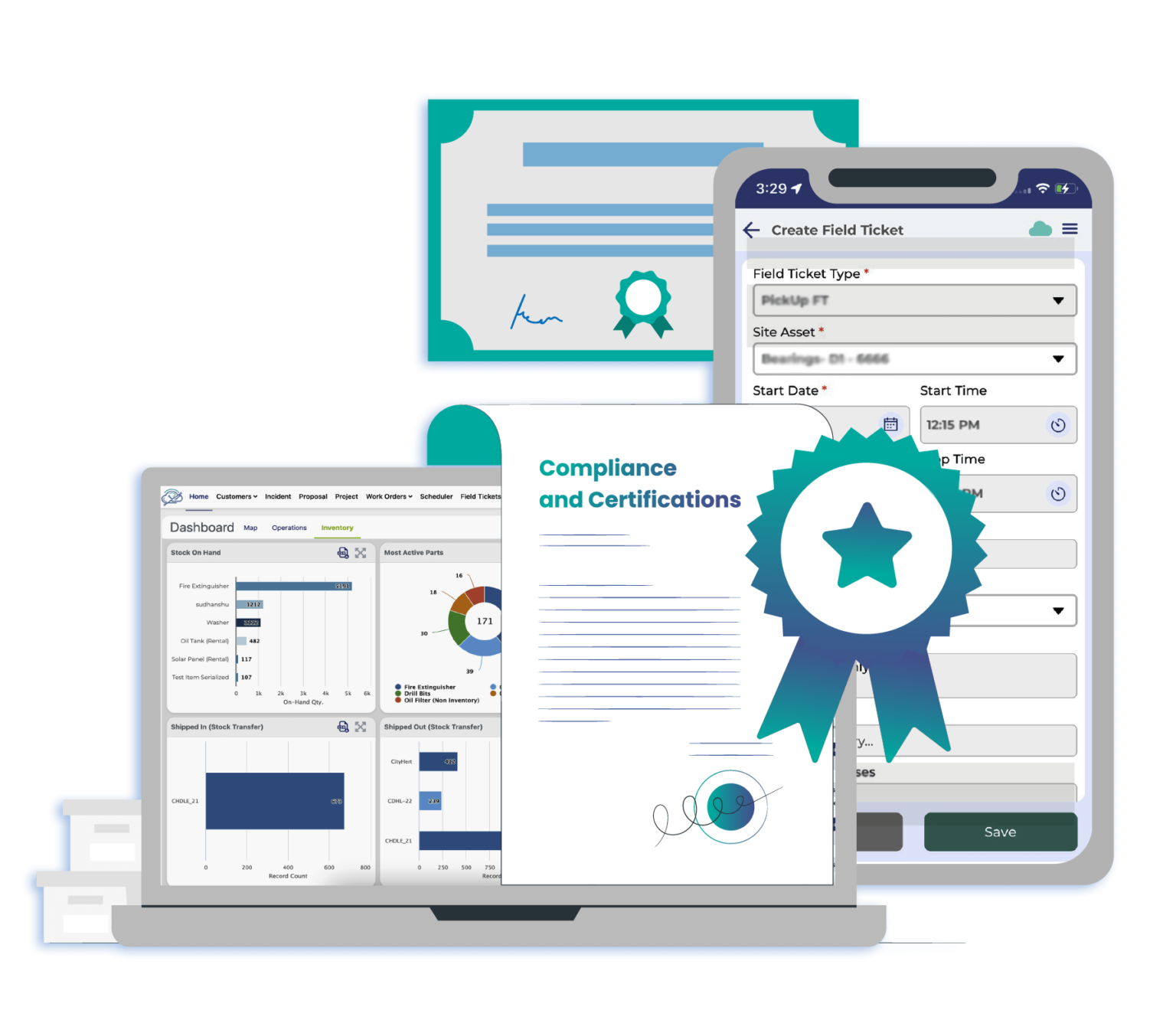 FieldEquip - Compliance and Certifications
