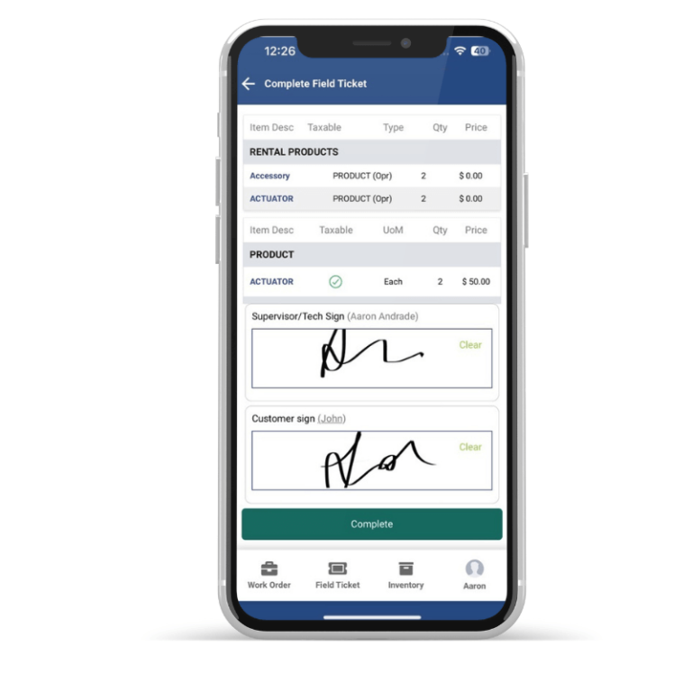 Get Faster Payment With Our Field Ticketing Software